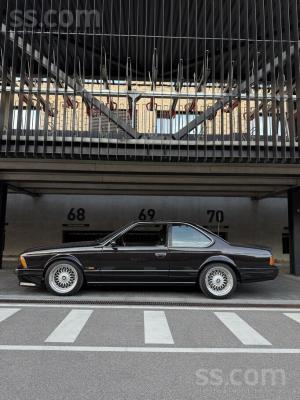 Black BMW 635 1988 in Riga, with an engine capacity of 3.50 L and mileage of 1 thousand km for 49900 €, photo 14 on AUTOMOTO.COM.LV