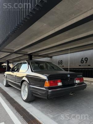 Black BMW 635 1988 in Riga, with an engine capacity of 3.50 L and mileage of 1 thousand km for 49900 €, photo 19 on AUTOMOTO.COM.LV
