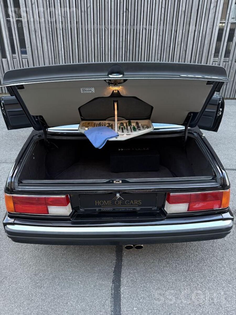 Black BMW 635 1988 in Riga, with an engine capacity of 3.50 L and mileage of 1 thousand km for 49900 €, photo 28 on AUTOMOTO.COM.LV