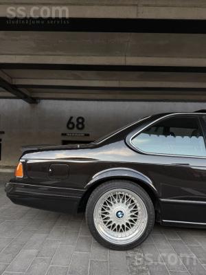 Black BMW 635 1988 in Riga, with an engine capacity of 3.50 L and mileage of 1 thousand km for 49900 €, photo 34 on AUTOMOTO.COM.LV