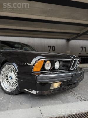Black BMW 635 1988 in Riga, with an engine capacity of 3.50 L and mileage of 1 thousand km for 49900 €, photo 36 on AUTOMOTO.COM.LV