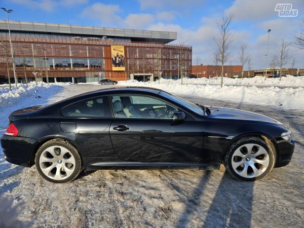 Melns BMW 635 2007 Klaipėda, ar dzinēja tilpumu 3.00 L un nobraukumu 291 tūkst. km par 8200 €, foto 4 vietnē AUTOMOTO.COM.LV