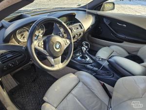 Melns BMW 635 2007 Klaipėda, ar dzinēja tilpumu 3.00 L un nobraukumu 291 tūkst. km par 8200 €, foto 15 vietnē AUTOMOTO.COM.LV