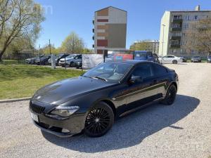 Black BMW 635 2007 in Ventspils, with an engine capacity of 3.00 L and mileage of 370 thousand km for 10900 €, photo  on AUTOMOTO.COM.LV