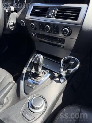 Black BMW 635 2007 in Ventspils, with an engine capacity of 3.00 L and mileage of 370 thousand km for 10900 €, photo 20 on AUTOMOTO.COM.LV