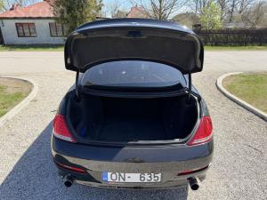 Black BMW 635 2007 in Ventspils, with an engine capacity of 3.00 L and mileage of 370 thousand km for 10900 €, photo 24 on AUTOMOTO.COM.LV
