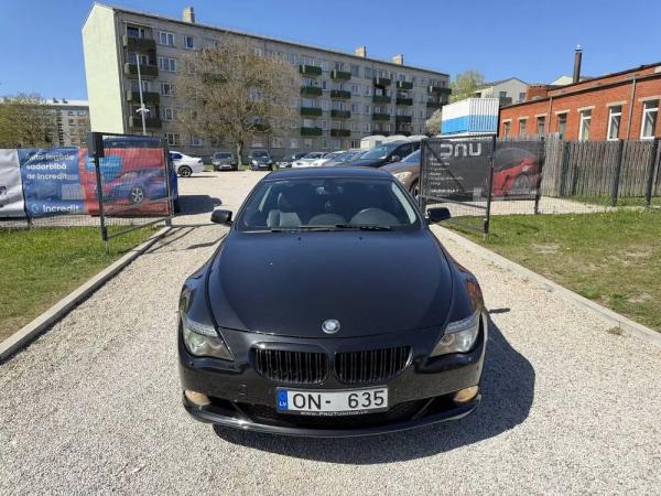 Black BMW 635 2007 in Ventspils, with an engine capacity of 3.00 L and mileage of 370 thousand km for 10900 €, photo 2 on AUTOMOTO.COM.LV