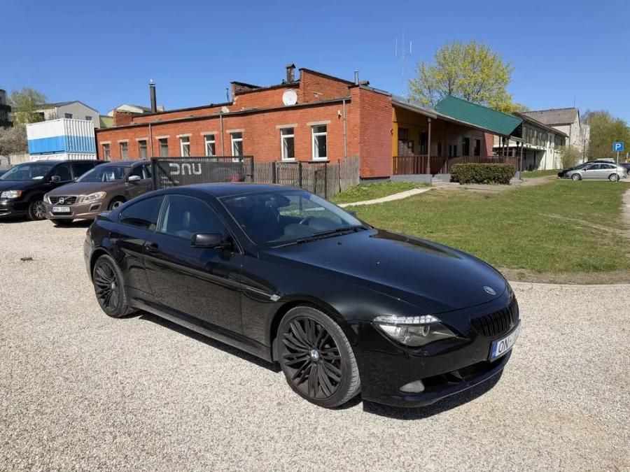 Melns BMW 635 2007 Ventspils, ar dzinēja tilpumu 3.00 L un nobraukumu 370 tūkst. km par 10900 €, foto 4 vietnē AUTOMOTO.COM.LV