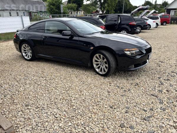 Black BMW 635 2008 in Rezekne, with an engine capacity of 3.00 L and mileage of 405 thousand km for 8499 €, photo 4 on AUTOMOTO.COM.LV