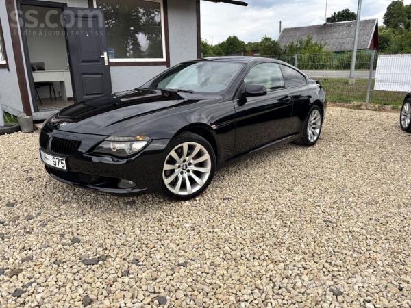 Black BMW 635 2008 in Rezekne, with an engine capacity of 3.00 L and mileage of 405 thousand km for 8499 €, photo 7 on AUTOMOTO.COM.LV