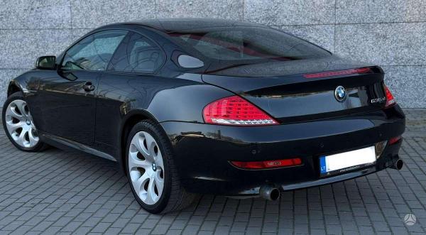 Black BMW 635 2008 in Klaipeda, with an engine capacity of 2.99 L and mileage of 292 thousand km for 8700 €, photo 8 on AUTOMOTO.COM.LV
