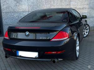 Black BMW 635 2008 in Klaipeda, with an engine capacity of 2.99 L and mileage of 292 thousand km for 8700 €, photo 10 on AUTOMOTO.COM.LV