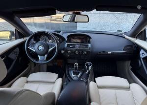 Black BMW 635 2008 in Klaipeda, with an engine capacity of 2.99 L and mileage of 292 thousand km for 8700 €, photo 15 on AUTOMOTO.COM.LV