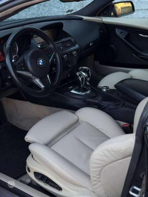 Black BMW 635 2008 in Klaipeda, with an engine capacity of 2.99 L and mileage of 292 thousand km for 8700 €, photo 25 on AUTOMOTO.COM.LV