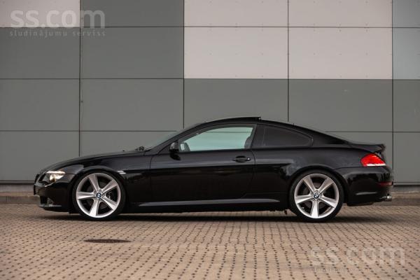 Melns BMW 635 2008 Jelgava, ar dzinēja tilpumu 3.00 L un nobraukumu 0 tūkst. km par 14700 €, foto 3 vietnē AUTOMOTO.COM.LV