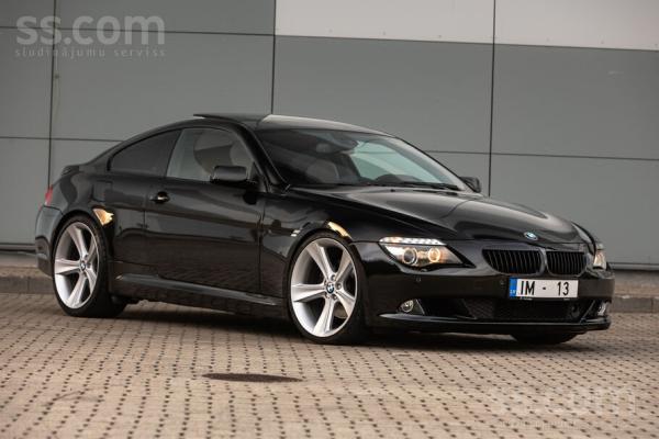 Melns BMW 635 2008 Jelgava, ar dzinēja tilpumu 3.00 L un nobraukumu 0 tūkst. km par 14700 €, foto 4 vietnē AUTOMOTO.COM.LV