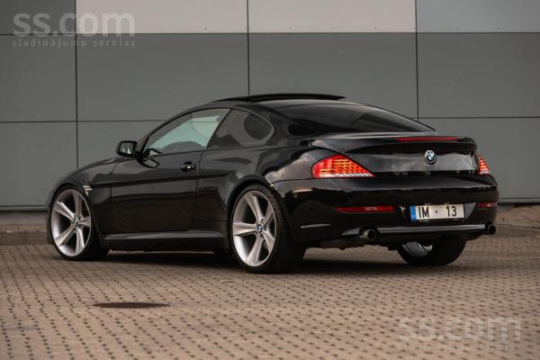 Melns BMW 635 2008 Jelgava, ar dzinēja tilpumu 3.00 L un nobraukumu 0 tūkst. km par 14700 €, foto 6 vietnē AUTOMOTO.COM.LV
