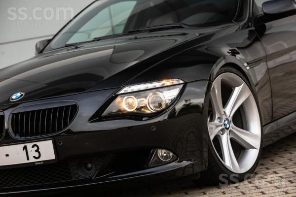 Melns BMW 635 2008 Jelgava, ar dzinēja tilpumu 3.00 L un nobraukumu 0 tūkst. km par 14700 €, foto 8 vietnē AUTOMOTO.COM.LV