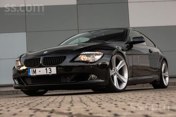 Melns BMW 635 2008 Jelgava, ar dzinēja tilpumu 3.00 L un nobraukumu 0 tūkst. km par 14700 €, foto 10 vietnē AUTOMOTO.COM.LV