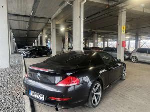 Black BMW 635 2008 in Vilnius, with an engine capacity of 2.99 L and mileage of 325 thousand km for 8800 €, photo 4 on AUTOMOTO.COM.LV