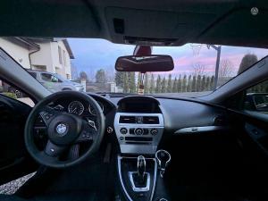 Black BMW 635 2008 in Vilnius, with an engine capacity of 2.99 L and mileage of 325 thousand km for 8800 €, photo 6 on AUTOMOTO.COM.LV