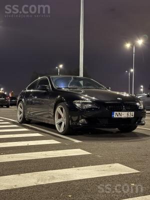 Black BMW 635 2008 in Bauska, with an engine capacity of 3.00 L and mileage of 356 thousand km for 12250 €, photo 3 on AUTOMOTO.COM.LV