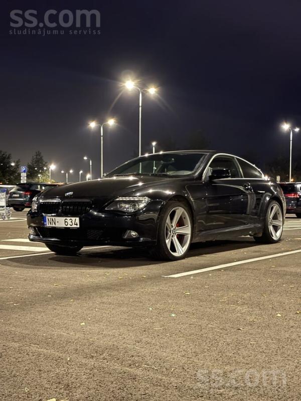 Black BMW 635 2008 in Bauska, with an engine capacity of 3.00 L and mileage of 356 thousand km for 12250 €, photo 4 on AUTOMOTO.COM.LV
