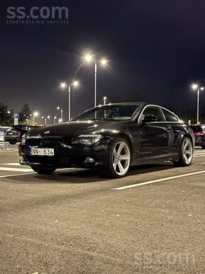 Black BMW 635 2008 in Bauska, with an engine capacity of 3.00 L and mileage of 356 thousand km for 12250 €, photo 4 on AUTOMOTO.COM.LV