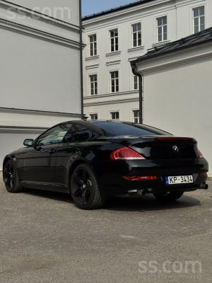 Black BMW 635 2009 in Liepaja, with an engine capacity of 3.00 L and mileage of 309 thousand km for 10999 €, photo 3 on AUTOMOTO.COM.LV