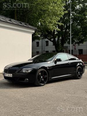 Black BMW 635 2009 in Liepaja, with an engine capacity of 3.00 L and mileage of 309 thousand km for 10999 €, photo 4 on AUTOMOTO.COM.LV