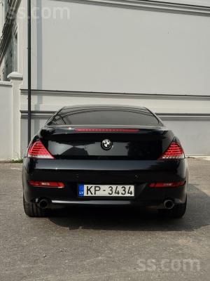 Black BMW 635 2009 in Liepaja, with an engine capacity of 3.00 L and mileage of 309 thousand km for 10999 €, photo 7 on AUTOMOTO.COM.LV