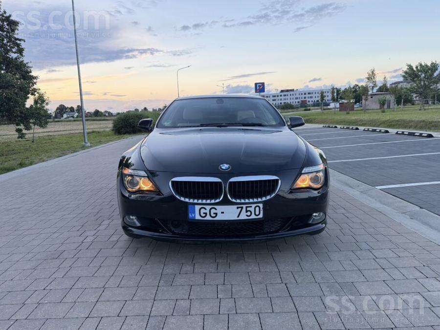 Melns BMW 635 2009 Rīga, ar dzinēja tilpumu 3.00 L un nobraukumu 292 tūkst. km par 9900 €, foto 13 vietnē AUTOMOTO.COM.LV
