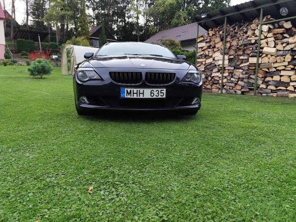 Black BMW 635 2009 in Kedainiai, with an engine capacity of 2.99 L and mileage of 410 thousand km for 9500 €, photo 7 on AUTOMOTO.COM.LV