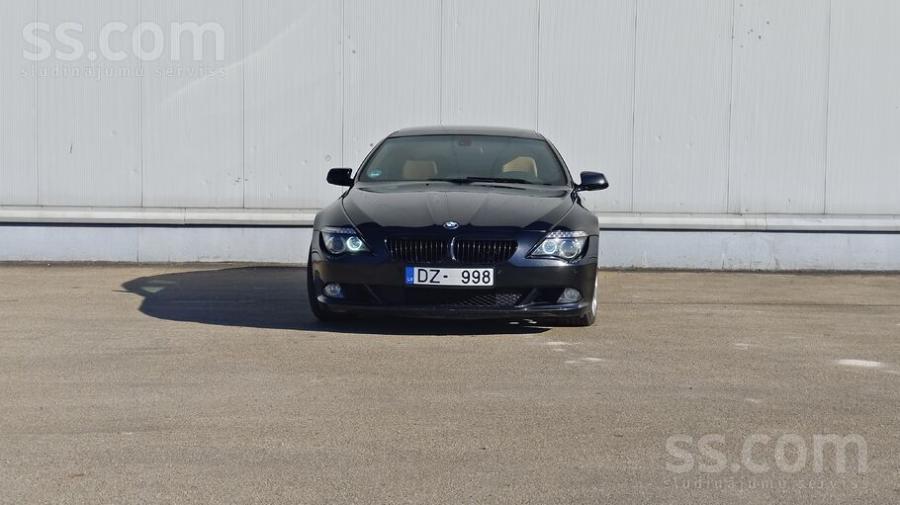 Black BMW 635 2010 in Jelgava, with an engine capacity of 3.00 L and mileage of 236 thousand km for 14000 €, photo 1 on AUTOMOTO.COM.LV
