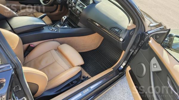 Black BMW 635 2010 in Jelgava, with an engine capacity of 3.00 L and mileage of 236 thousand km for 14000 €, photo 10 on AUTOMOTO.COM.LV