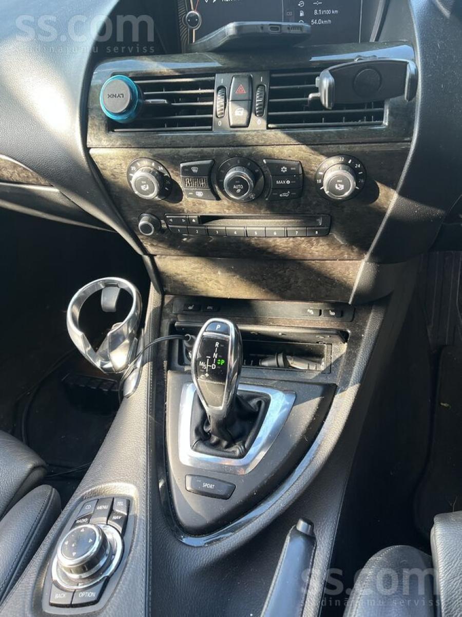 Melns BMW 635 2010 Jelgava, ar dzinēja tilpumu 3.00 L un nobraukumu 200 tūkst. km par 3850 €, foto 10 vietnē AUTOMOTO.COM.LV
