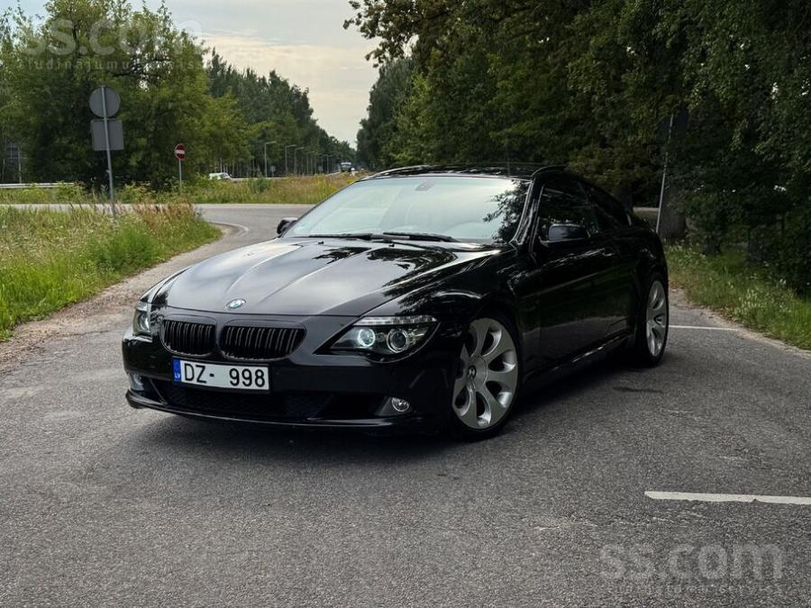 Black BMW 635 2010 in Riga, with an engine capacity of 3.00 L and mileage of 238 thousand km for 14000 €, photo 1 on AUTOMOTO.COM.LV