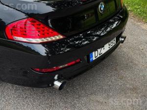 Black BMW 635 2010 in Riga, with an engine capacity of 3.00 L and mileage of 238 thousand km for 14000 €, photo 7 on AUTOMOTO.COM.LV