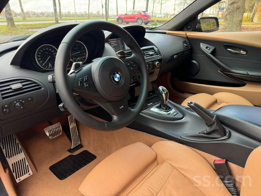 Black BMW 635 2010 in Riga, with an engine capacity of 3.00 L and mileage of 238 thousand km for 14000 €, photo 10 on AUTOMOTO.COM.LV