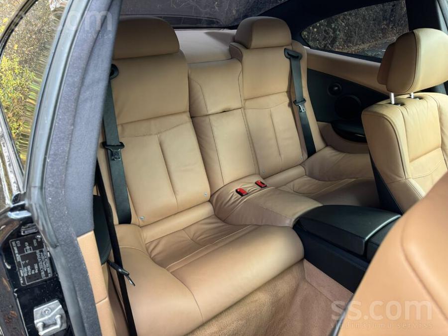 Black BMW 635 2010 in Riga, with an engine capacity of 3.00 L and mileage of 238 thousand km for 14000 €, photo 14 on AUTOMOTO.COM.LV