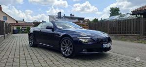 Blue BMW 635 2008 in Vilnius, with an engine capacity of 2.99 L and mileage of 282 thousand km for 10900 €, photo  on AUTOMOTO.COM.LV