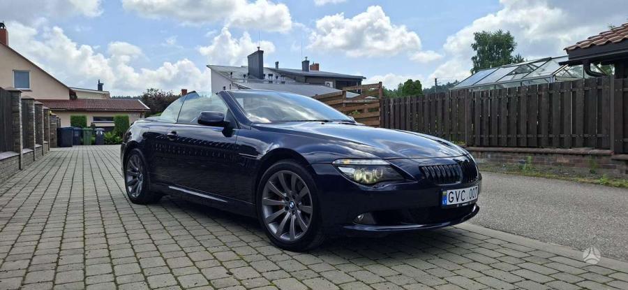 Zils BMW 635 2008 Viļņa, ar dzinēja tilpumu 2.99 L un nobraukumu 282 tūkst. km par 10900 €, foto 1 vietnē AUTOMOTO.COM.LV
