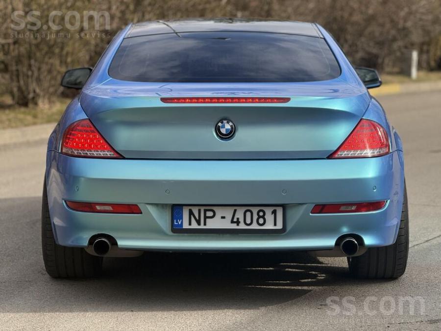 Синий БМВ 635 2011 в Рига, объемом двигателя 3.00 л и пробегом 0 тыс. км за 9970 €, фото 6 на AUTOMOTO.COM.LV