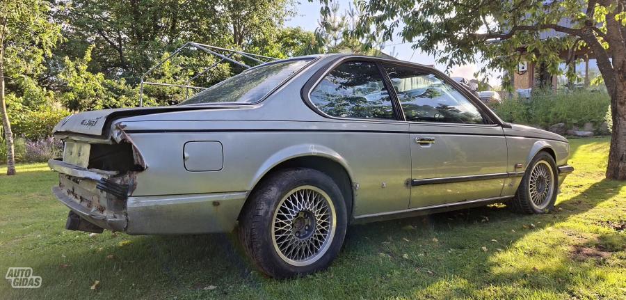 BMW 635 1985 in Vilnius, with an engine capacity of 3.50 L and mileage of 10 thousand km for 5000 €, photo 8 on AUTOMOTO.COM.LV