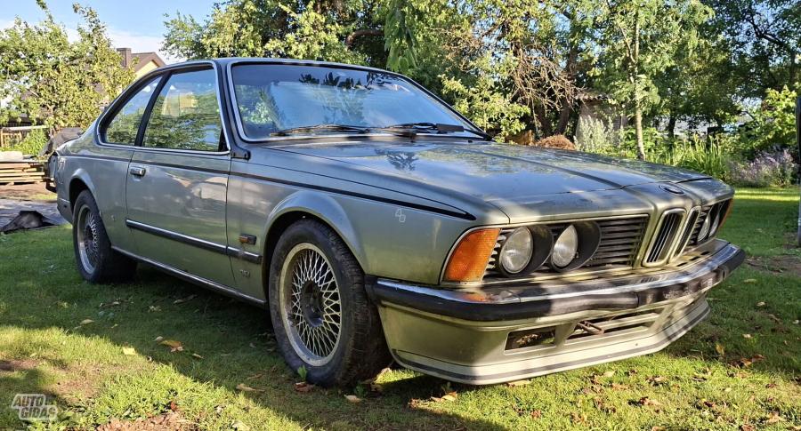 BMW 635 1985 in Vilnius, with an engine capacity of 3.50 L and mileage of 10 thousand km for 6999 €, photo 6 on AUTOMOTO.COM.LV