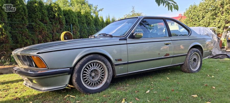 BMW 635 1985 in Vilnius, with an engine capacity of 3.50 L and mileage of 10 thousand km for 6999 €, photo 15 on AUTOMOTO.COM.LV