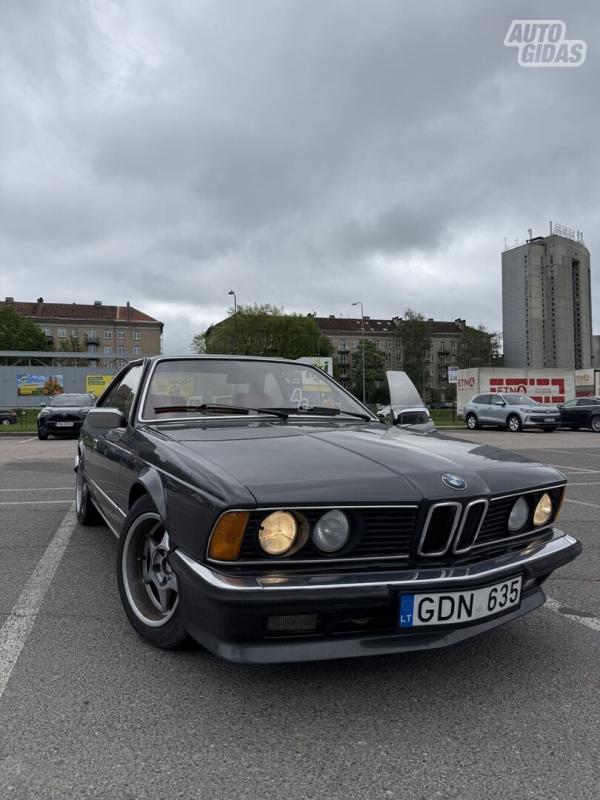 BMW 635 1986 in Vilnius, with an engine capacity of 3.40 L and mileage of 230 thousand km for 13500 €, photo 1 on AUTOMOTO.COM.LV