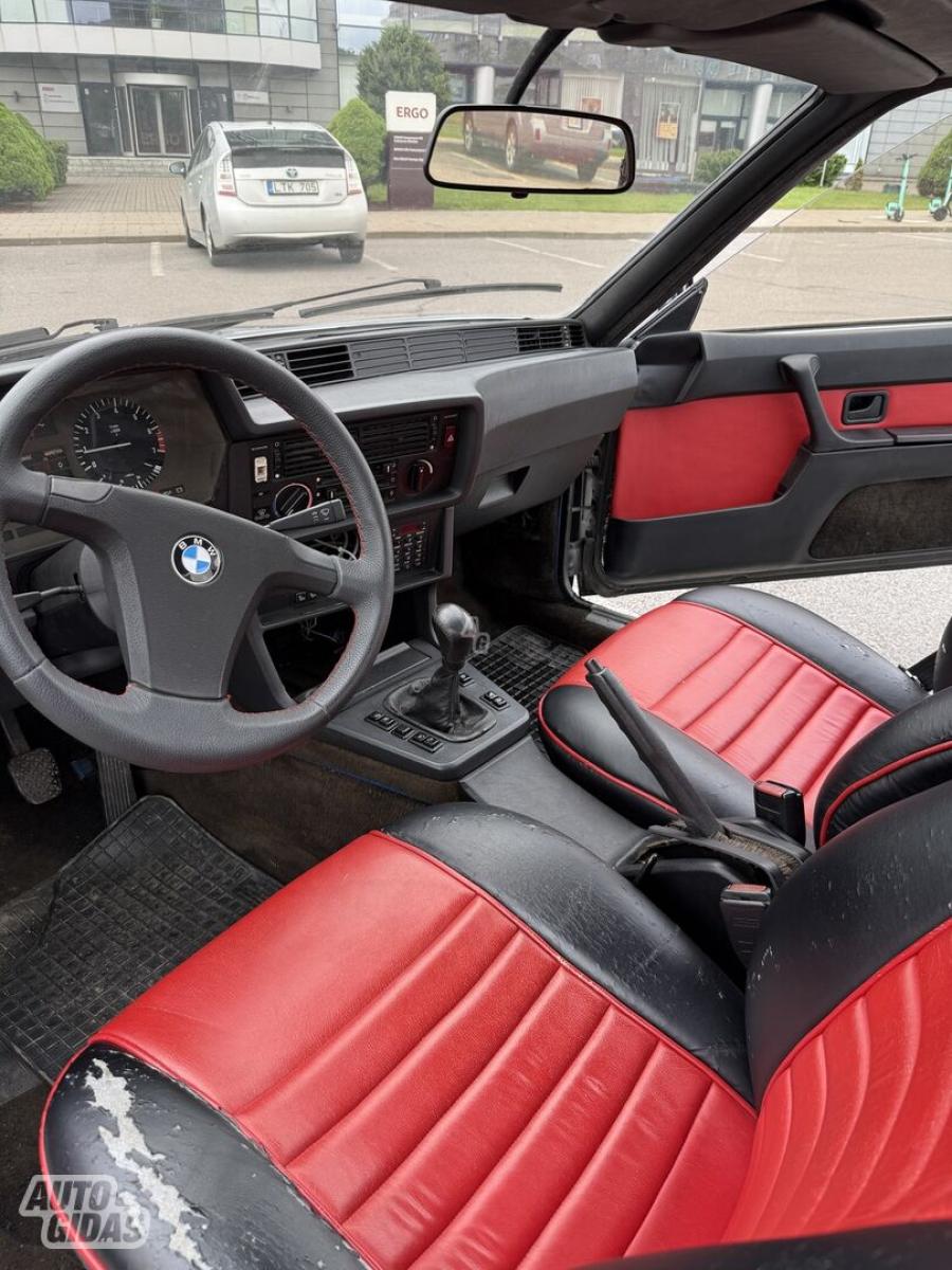 BMW 635 1986 in Vilnius, with an engine capacity of 3.40 L and mileage of 230 thousand km for 13500 €, photo 13 on AUTOMOTO.COM.LV
