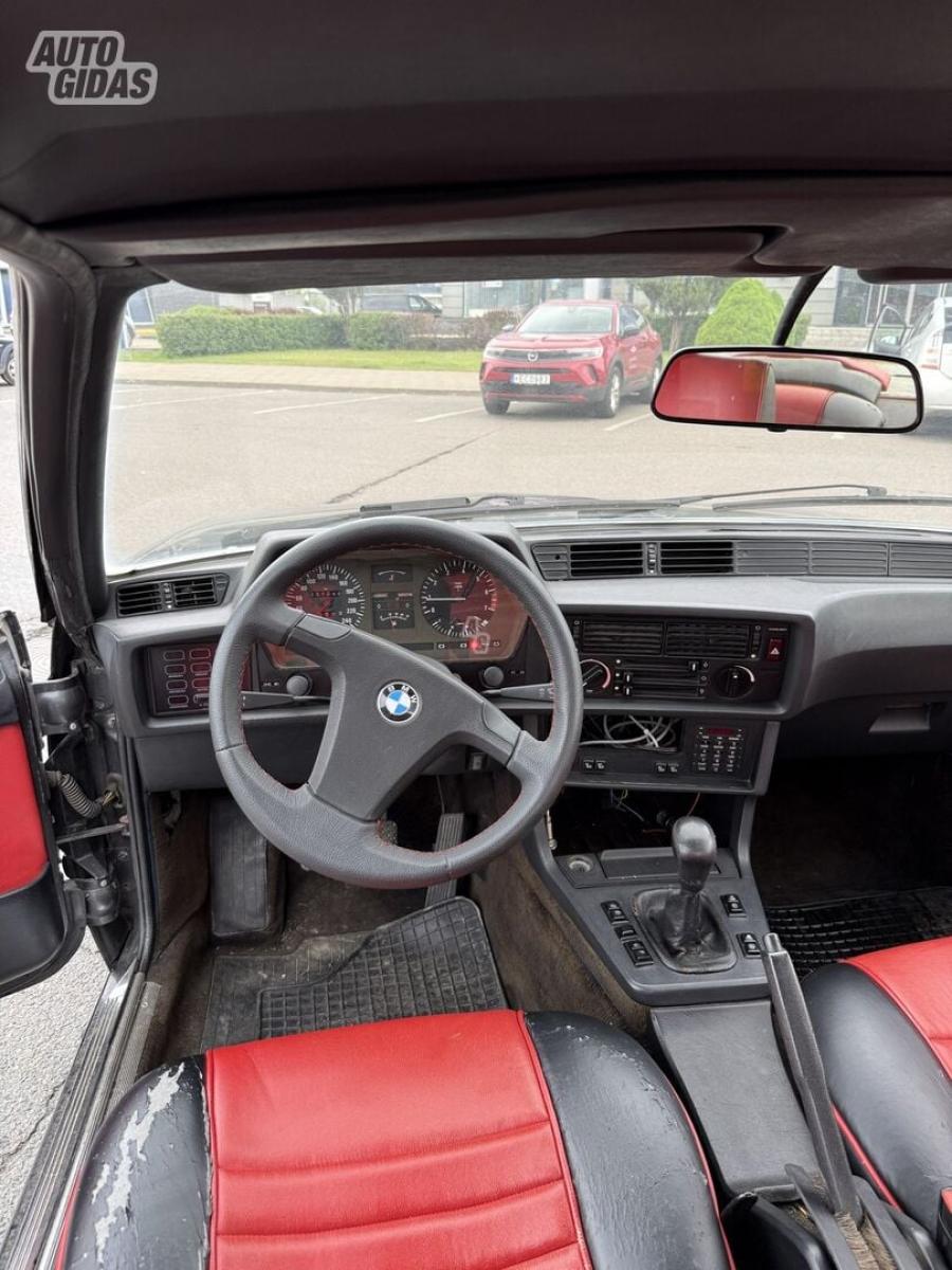 BMW 635 1986 in Vilnius, with an engine capacity of 3.40 L and mileage of 230 thousand km for 13500 €, photo 15 on AUTOMOTO.COM.LV