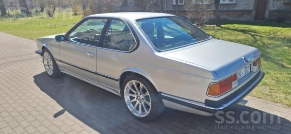 Pelēks BMW 635 1983 Rīga, ar dzinēja tilpumu 3.50 L un nobraukumu 187 tūkst. km par 27000 €, foto 2 vietnē AUTOMOTO.COM.LV